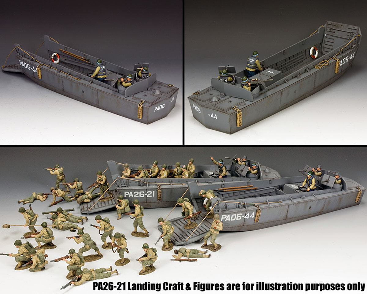 NORMANDY '44 LCVP Landing Craft - Saimex Toys
