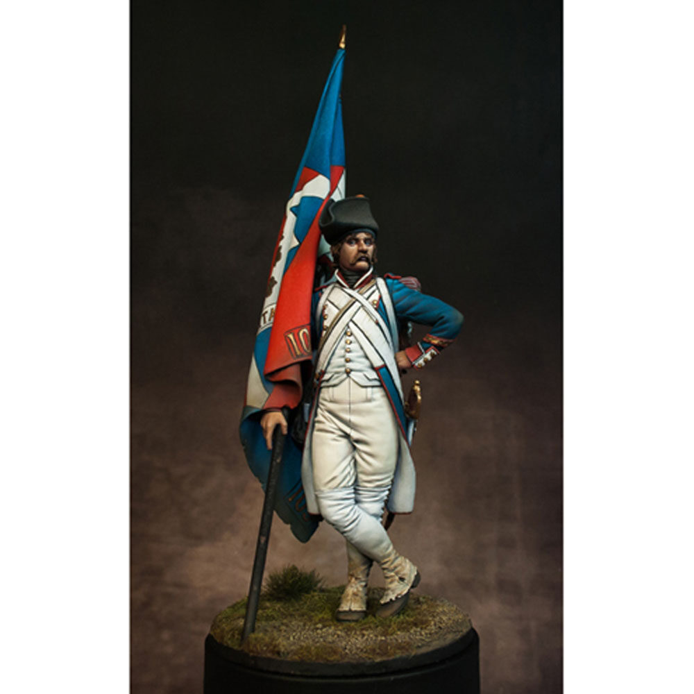 kit 75MM Napoleonic French Revolutionary Standard Bearer 1796-1805 ...