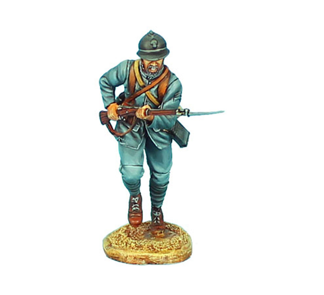 French Infantry Charging #1 - 34th Infantry Regt - Saimex Toys