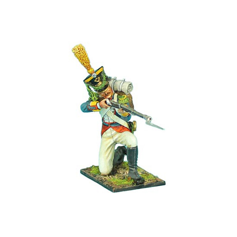 Polish 1st Line Infantry Voltigeur Kneeling Firing - Saimex Toys