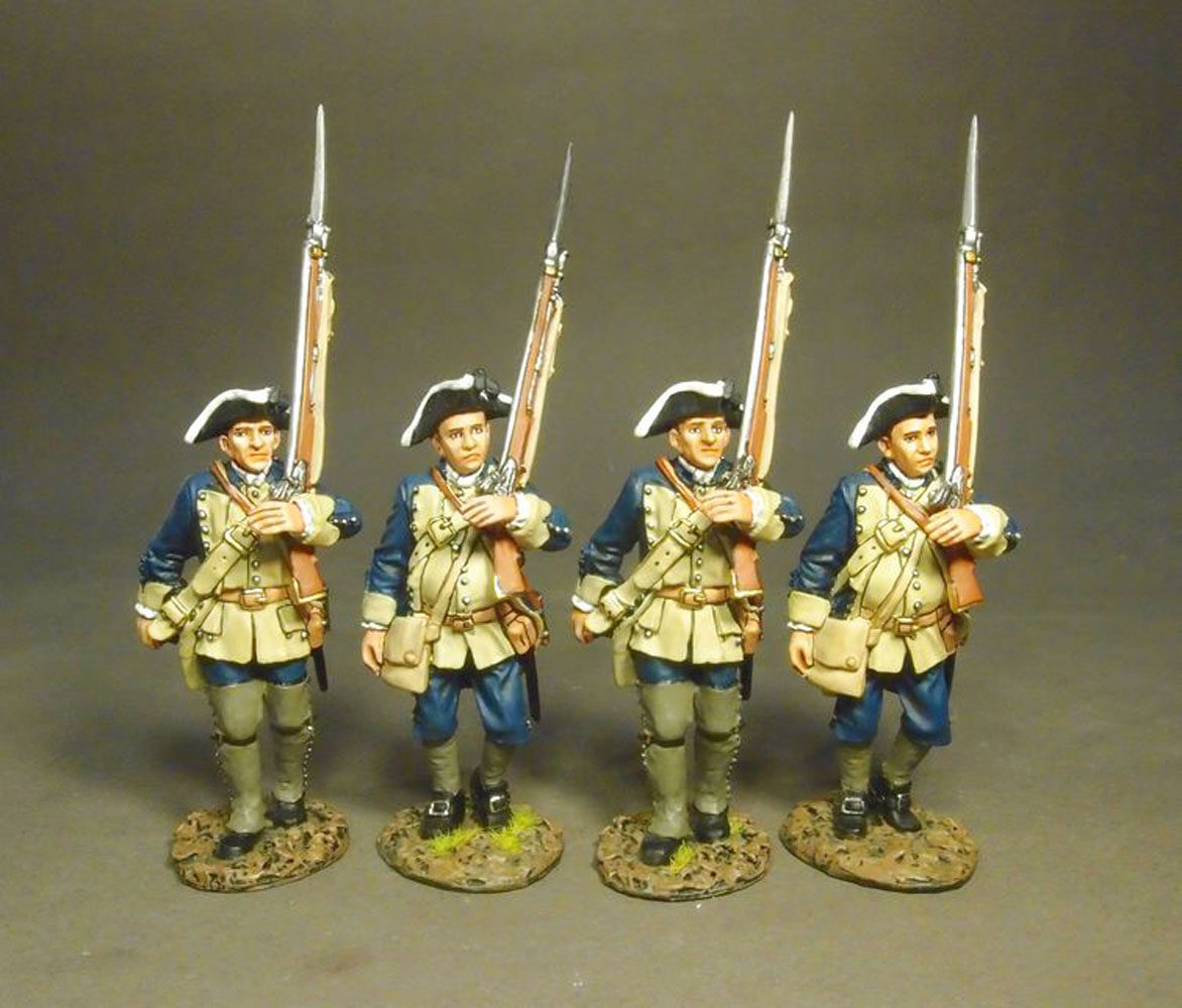 4 Line Infantry Marching Set #1 - Saimex Toys