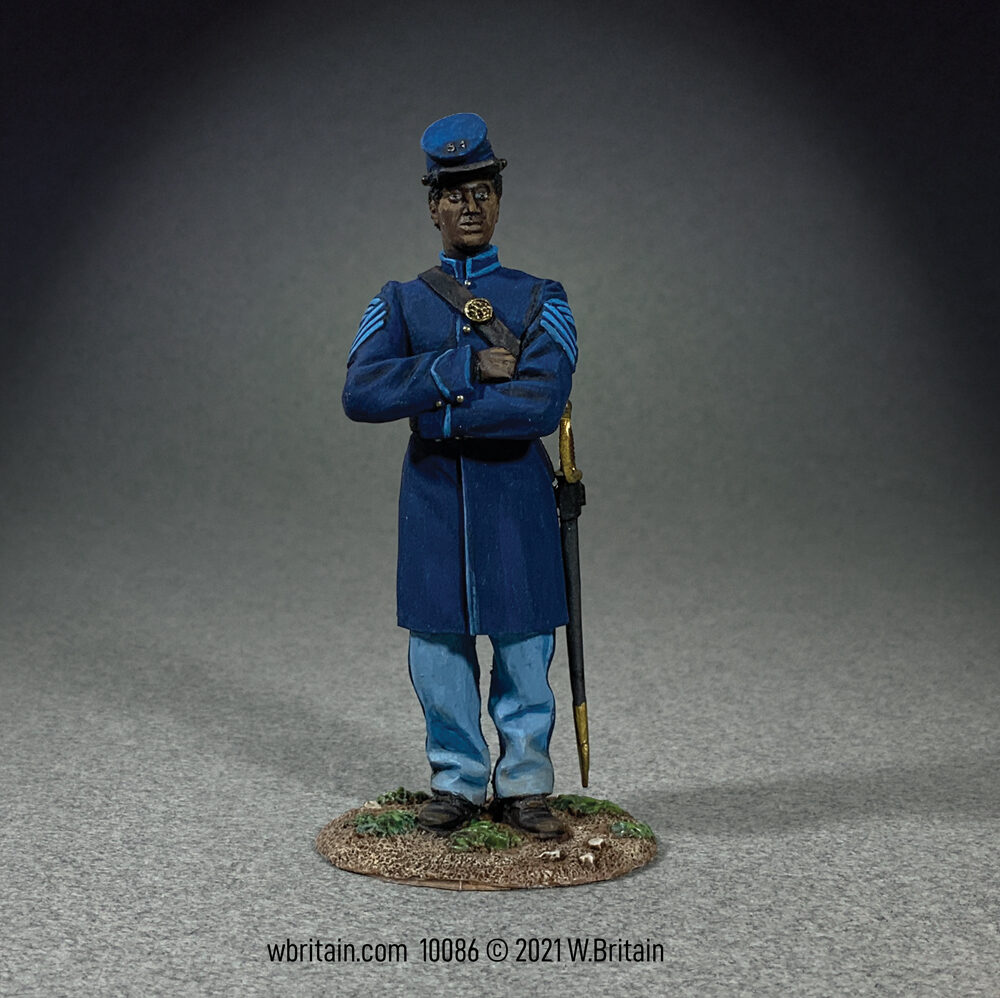Sergeant Major Lewis Douglass, 54th Massachusetts Infantry, American ...