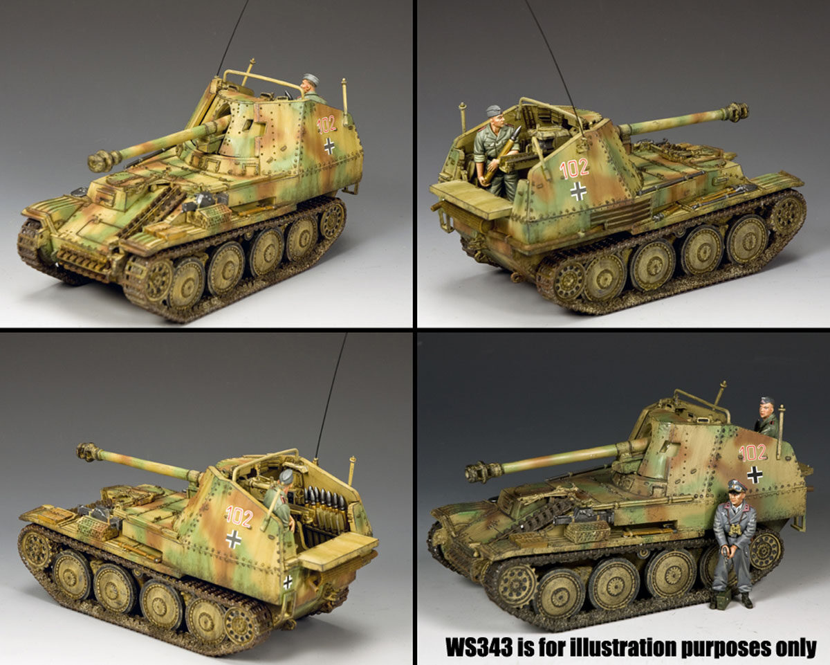 Marder III Tank Destroyer - Saimex Toys