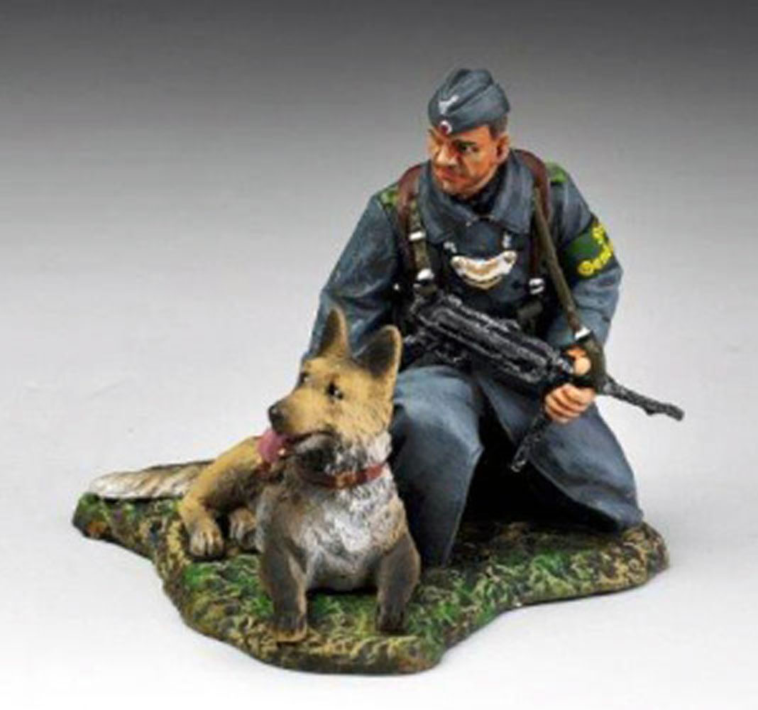 Luftwaffe Guard with Dog - Saimex Toys