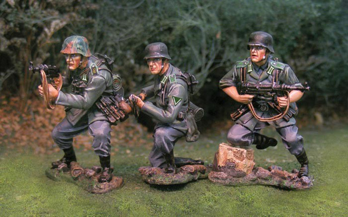 Panzer Lehr Tank Riders - Saimex Toys
