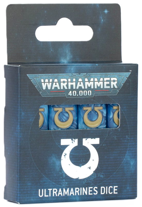WARHAMMER 40000: ULTRAMARINES DICE - Saimex Toys
